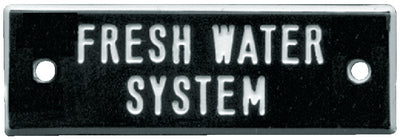 NAMEPLATE-FRESH WATER SYS 5/PK – TouchdownRV
